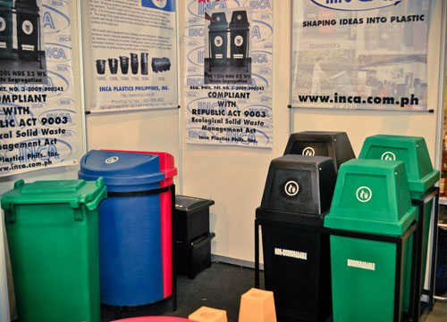 WASTE SEGREGATION TRASH BINS FOR OUTDOOR AND INDOOR