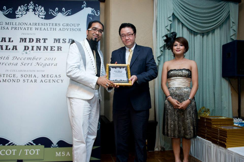 Royal MDRT MSA Gala Dinner 28th Dec 2011 At Carcosa Seri Negara ...