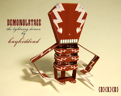 Lightning Demon Papercraft | Papercraft Paradise | PaperCrafts | Paper ...