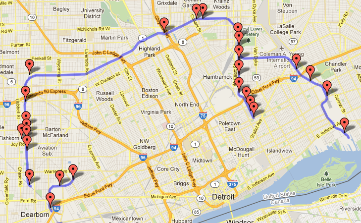 Motor City Rollercoaster