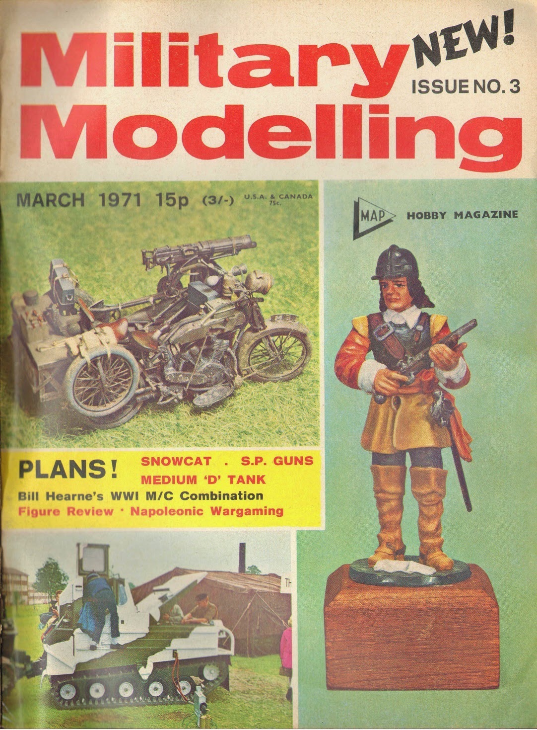 Doug Mason Figures: Military Modelling Magazine Issue 3 March 1971