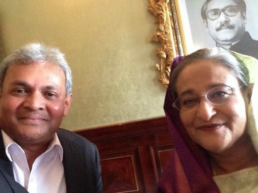 fug's blog: Sabir Mustafa's selfie with Sheikh Hasina