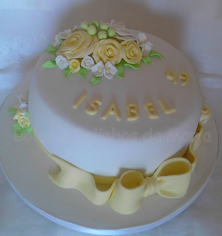 Bolos e Bolinhos da Maria: Parabéns Isabel!!!