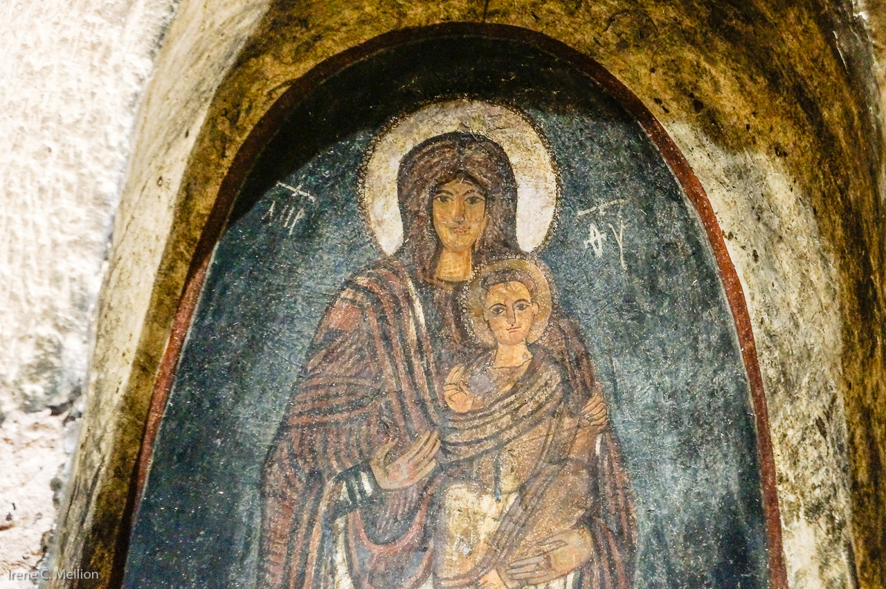 Moe and Irene's RTW blog: The Smiling Virgin Mary