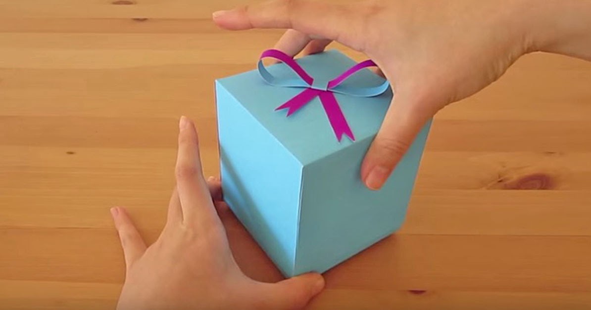Cara Membuat Exploding Gift Box