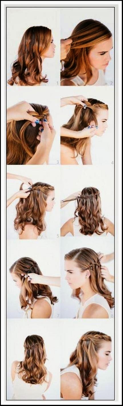 Model rambut kepang modern