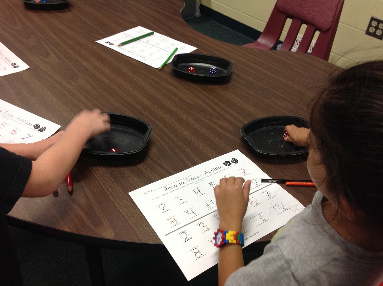 Another Helping of Math Please!: Roll and Trace