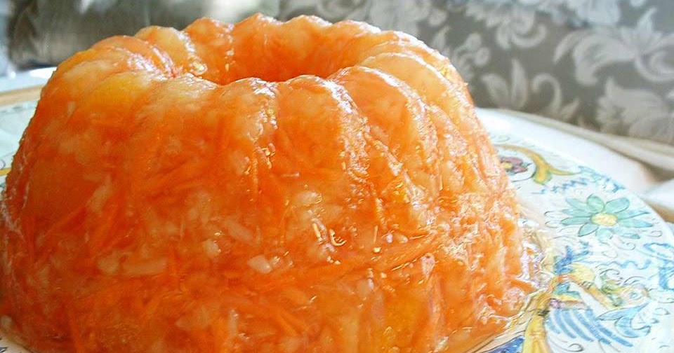 In en om die huis: Gestolde wortelslaai met Pynappel