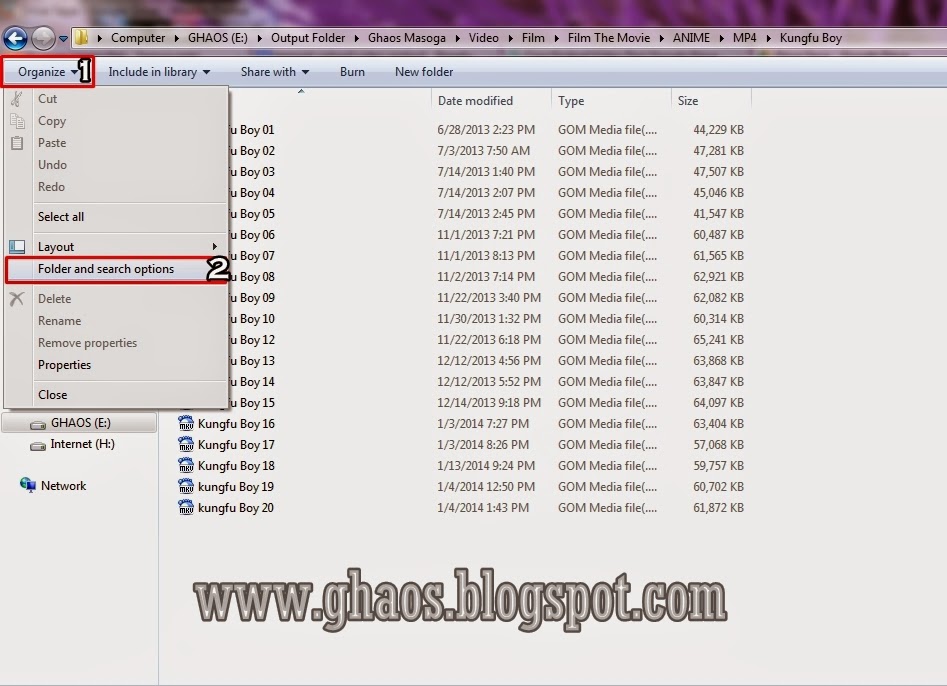 Cara Mudah Mengganti/Mengubah Ekstensi File Dengan Cepat - Ghaos