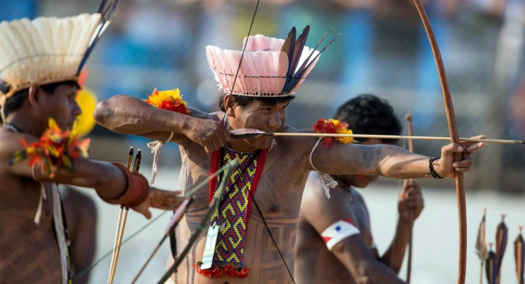 Arco Y Flecha Indigena