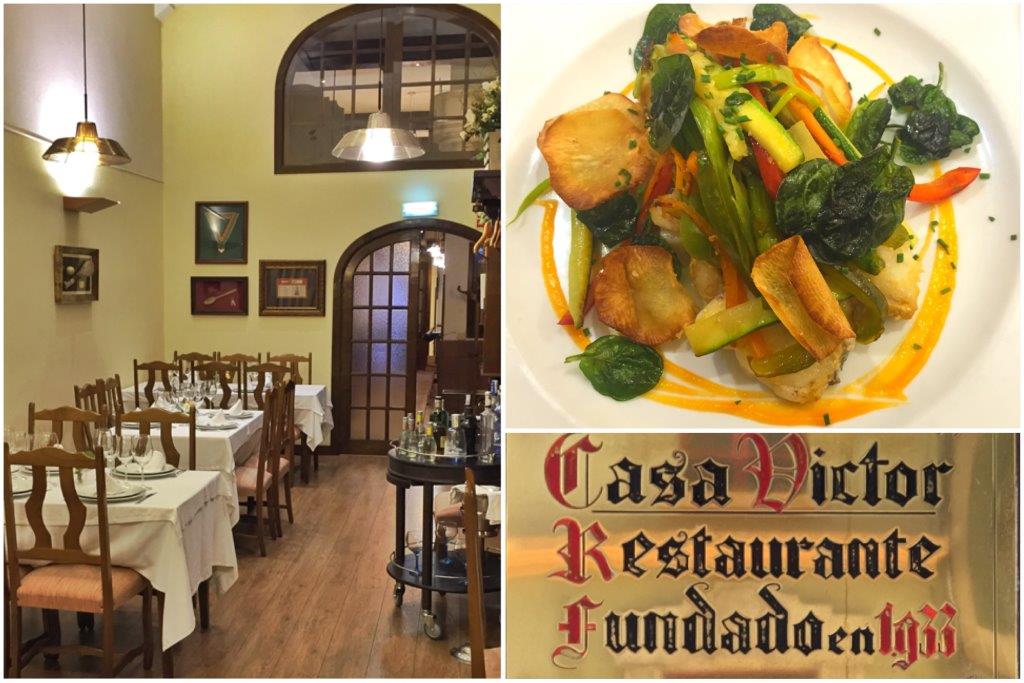 Comida asturiana en el centro de Gijón. Casa Víctor