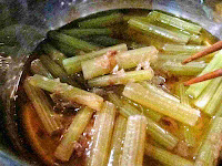 Recipes for Tom: Fuki no okakani / Japanese butterbur in light broth ...