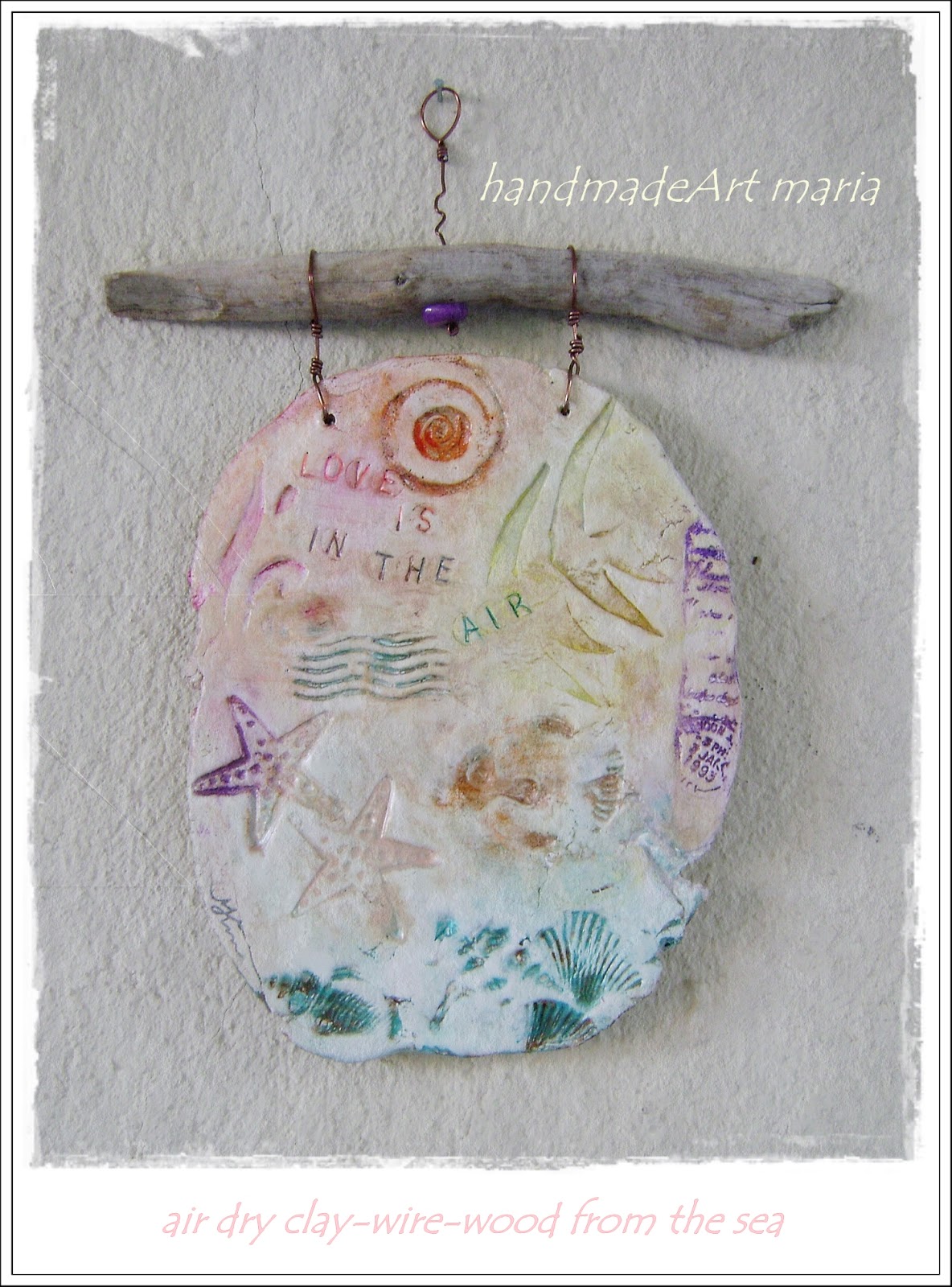 handmade art: SUMMER CLAY CRAFTS - PART 1