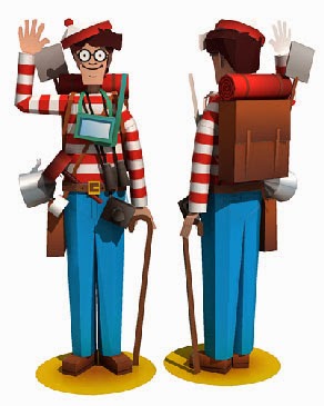 Where's Wally/Waldo Papercraft | Papercraft Paradise | PaperCrafts ...