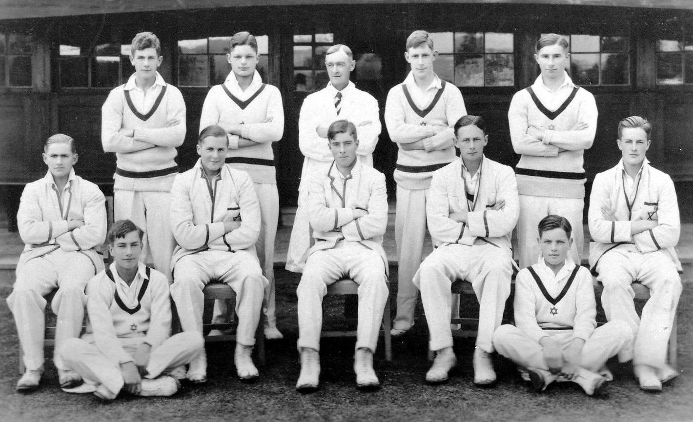 Tour Scotland: Old Photographs Cricket Team Glenalmond Perthshire Scotland