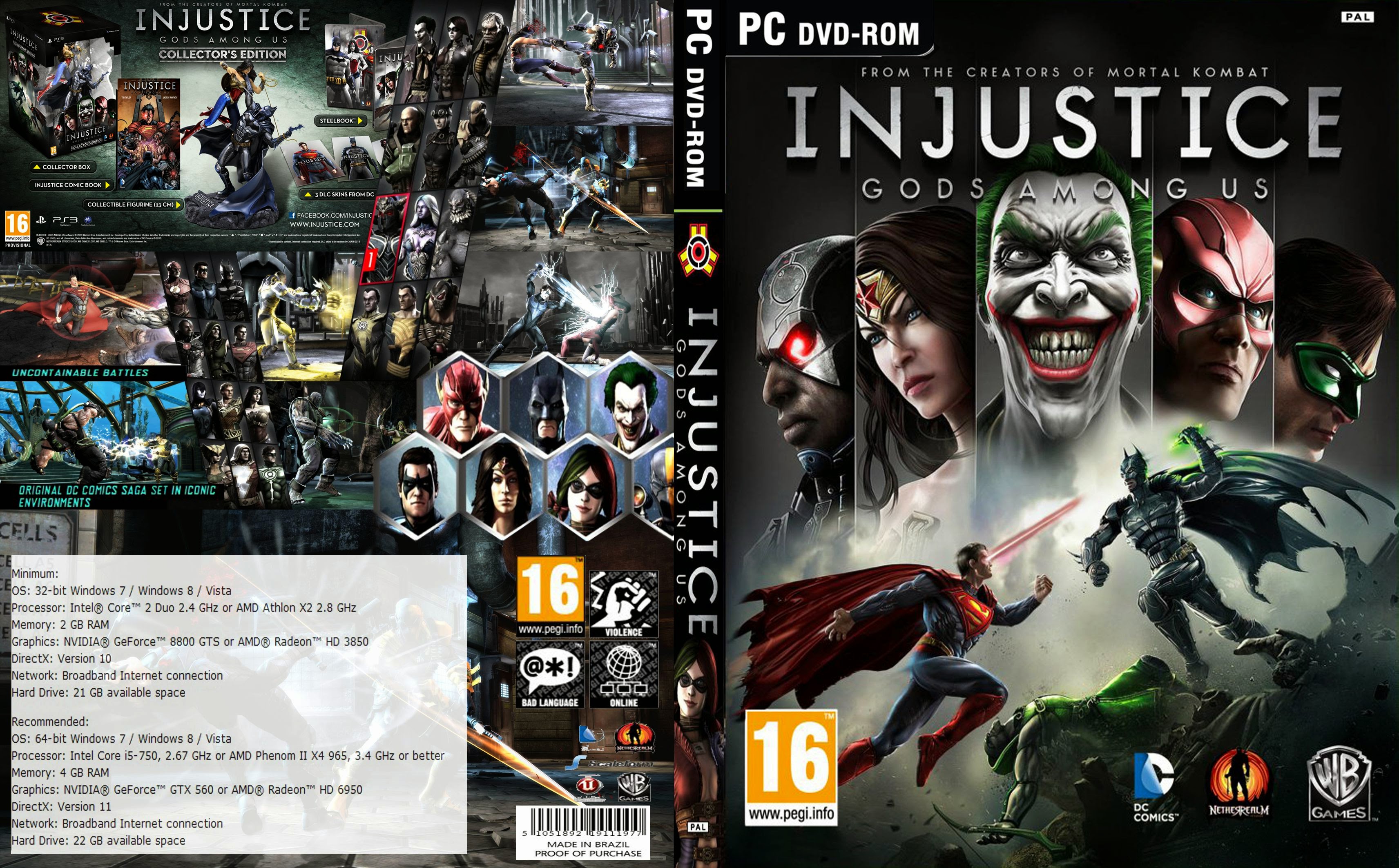 Injustice 2, NetherRealm fala sobre uma versão para PC - GameVicio