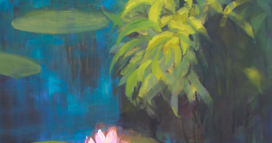Daily Painters Of Colorado: Lily Pond, Fine Art Oil Painting ...