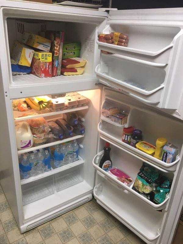 Just Sayin': Home health aide sees empty fridge, fills it