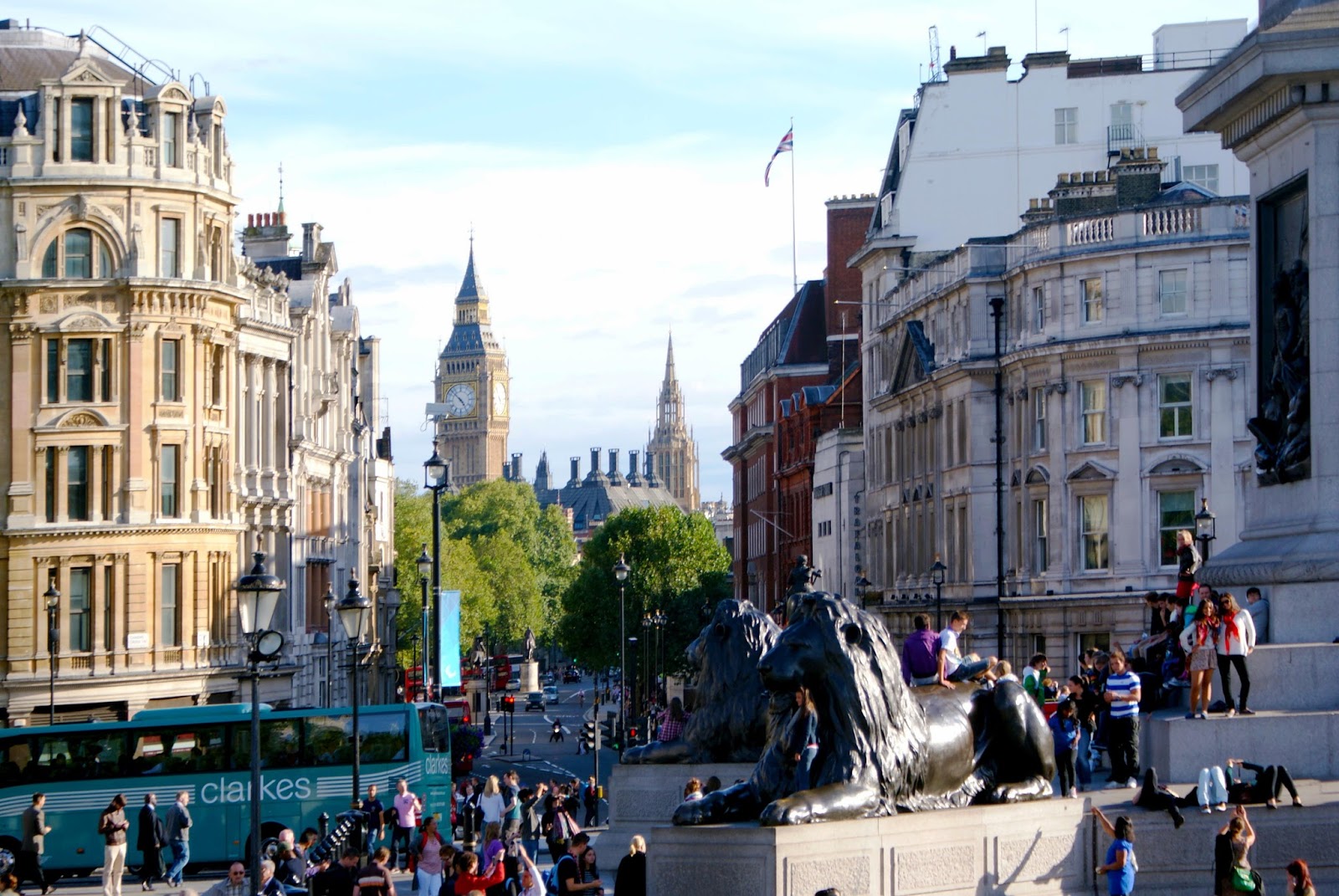LONDON -Londres - Trafalgar Square - Plaza de Trafalgar | Fotografía ...