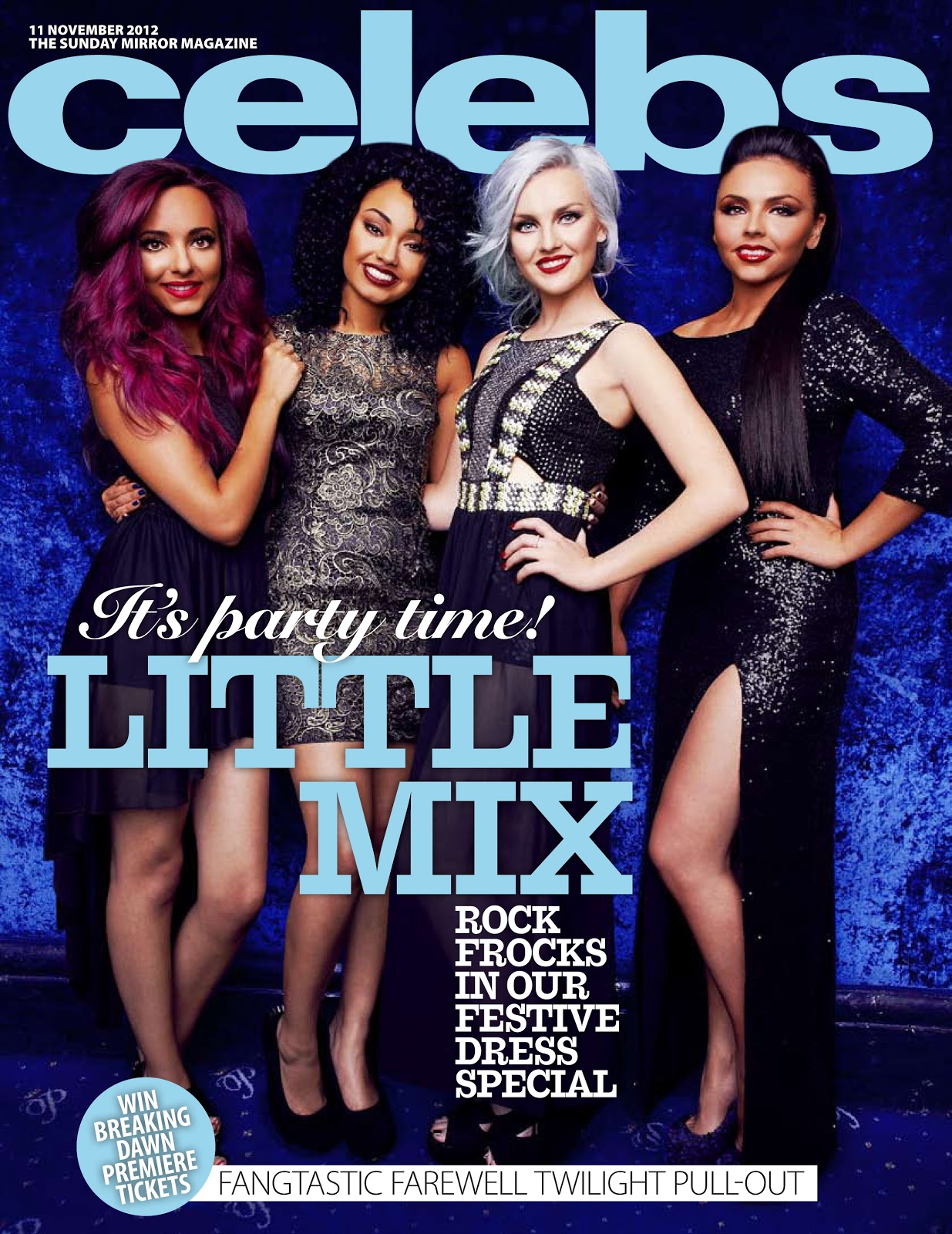 ADAM BURRELL - MAKEUP ARTIST: LITTLE MIX CELEBS ON SUNDAY COVER
