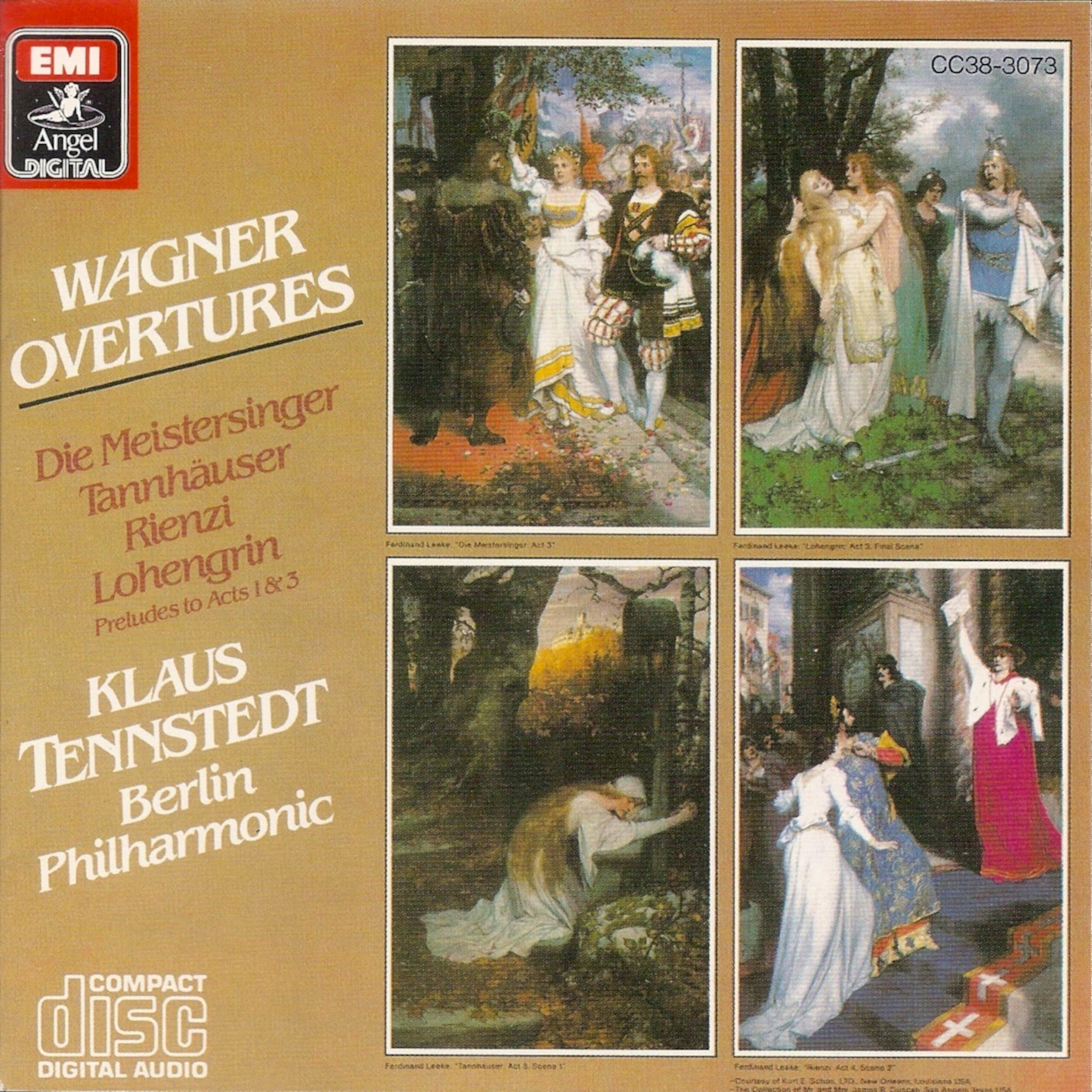 The First Pressing CD Collection: Richard Wagner - Overtures