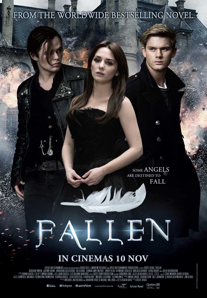 Notícia: Filme "Fallen" ganha stills e pôsters / Estante Mineira