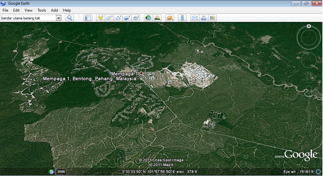 Karnival MTB Felda Ride 2011: PETA LOKASI DAN ARAH DARI LEBUH RAYA