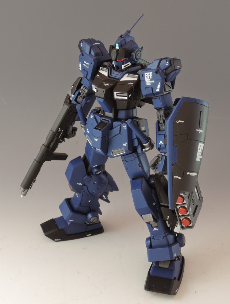 GUNDAM GUY: HG 1/144 RX-80PR Pale Rider - Customized Build