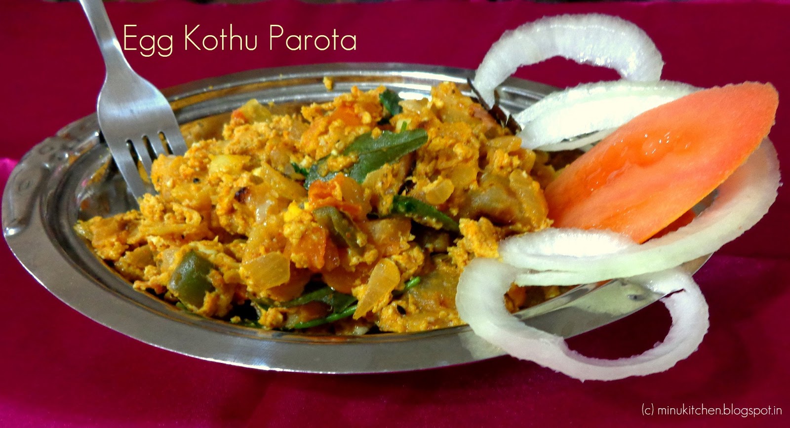 Egg Kothu Parota ~ Minu's Kitchen
