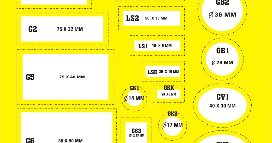 Ukuran Standar Membuat Stempel - Blog Tiara