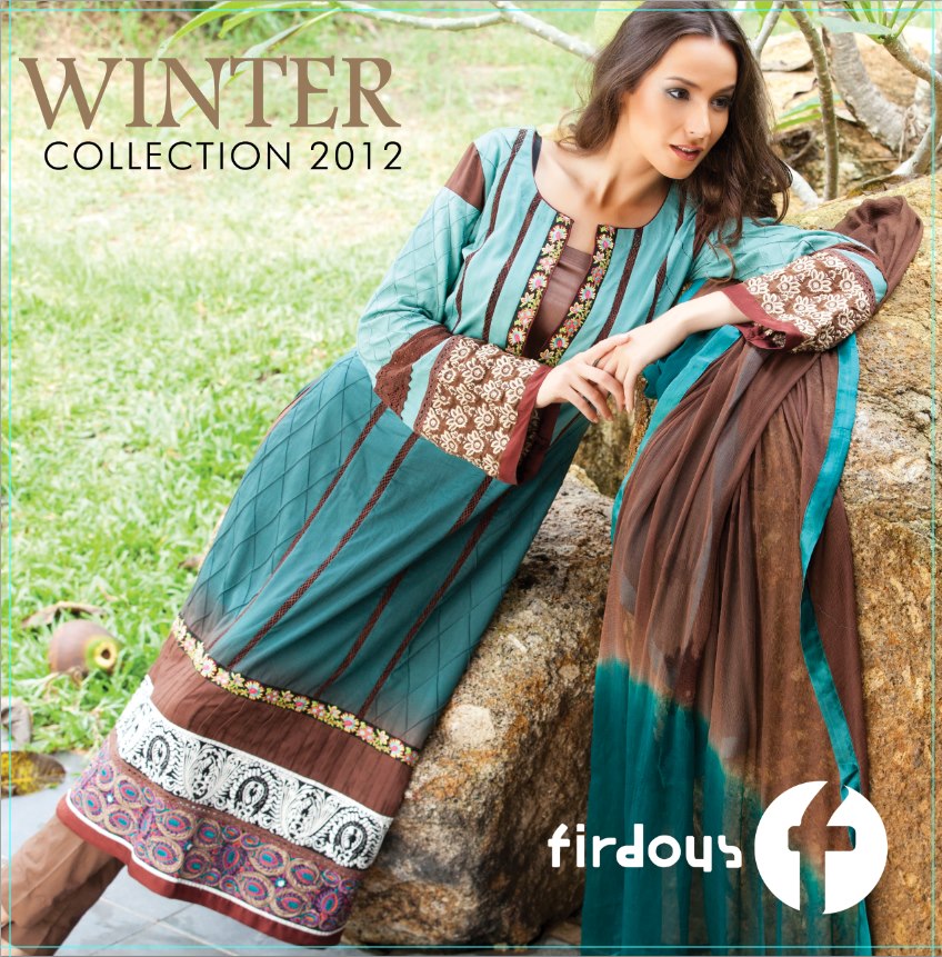 Firdous Winter Collection 2012-2013 | Firdous Winter Dresses 2012-2013 ...
