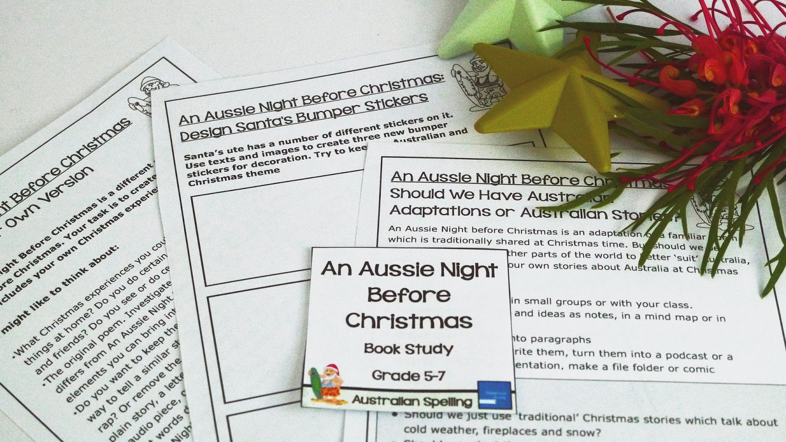 Galarious Goods: An Aussie Night Before Christmas in the Classroom ...