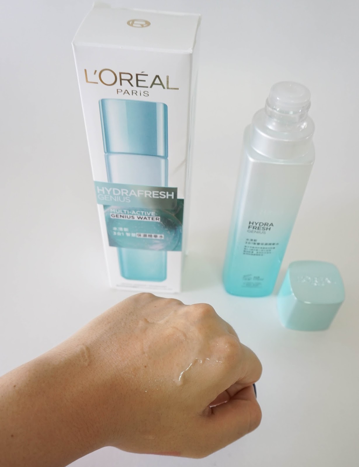 Review of L’Oréal Paris Hydrafresh Genius range (Multi-Active Genius ...