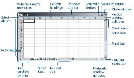 Tutorial ms. Excel and PowerPoint: Know the Basic Excel Workspace