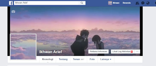 Cara menyatukan PP(Photo Profil) dengan PS (Poto Sampul) di Fb - blogkita