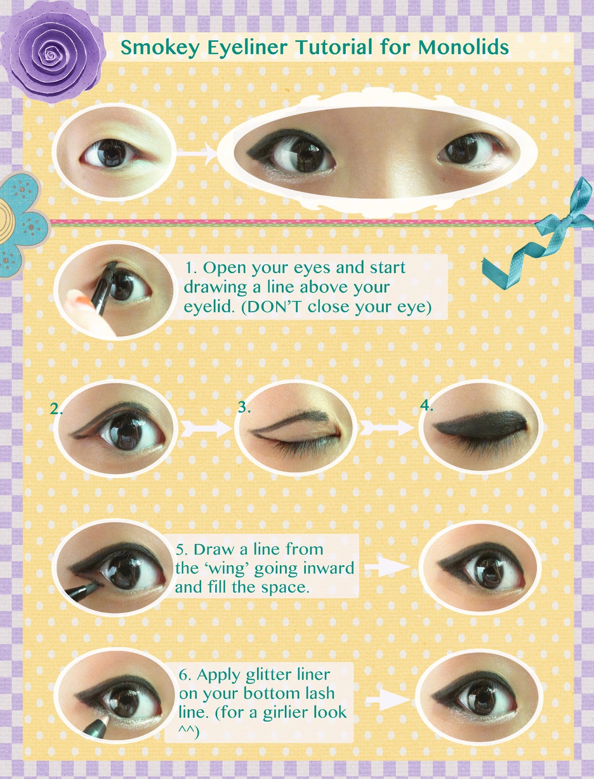 .a little princess.: Eyeliner Tutorial for Monolids