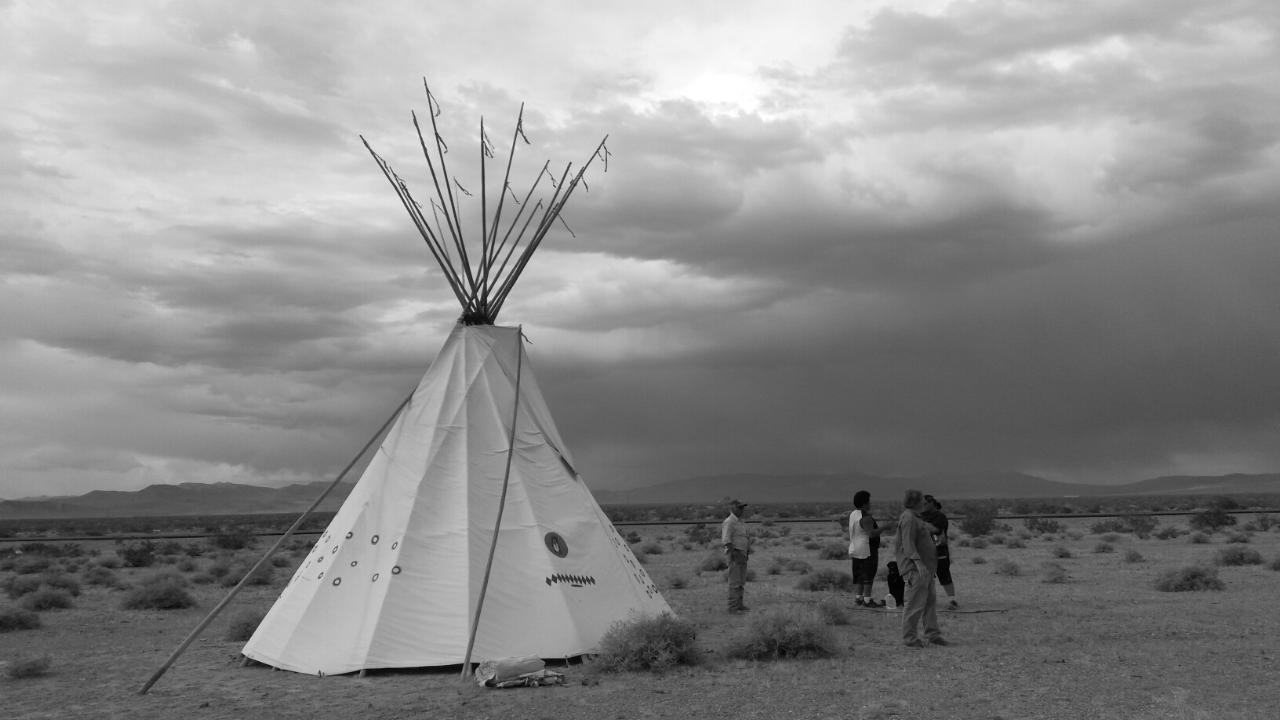 CENSORED NEWS: Western Shoshone Bad Bear: Raising teepee symbol of hope ...