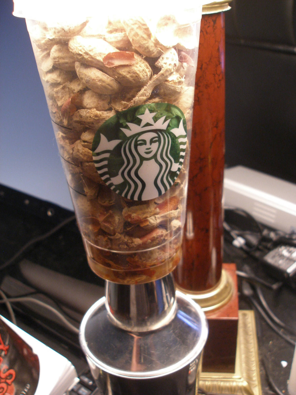 JSH's Visual Slushpile: An Empty Starbucks Iced Coffee Cup Full Of ...