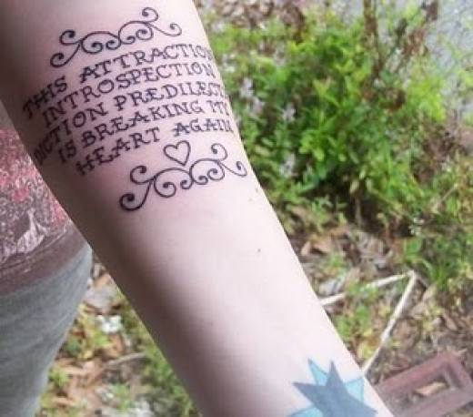 dvrg: two word tattoo quotes cool