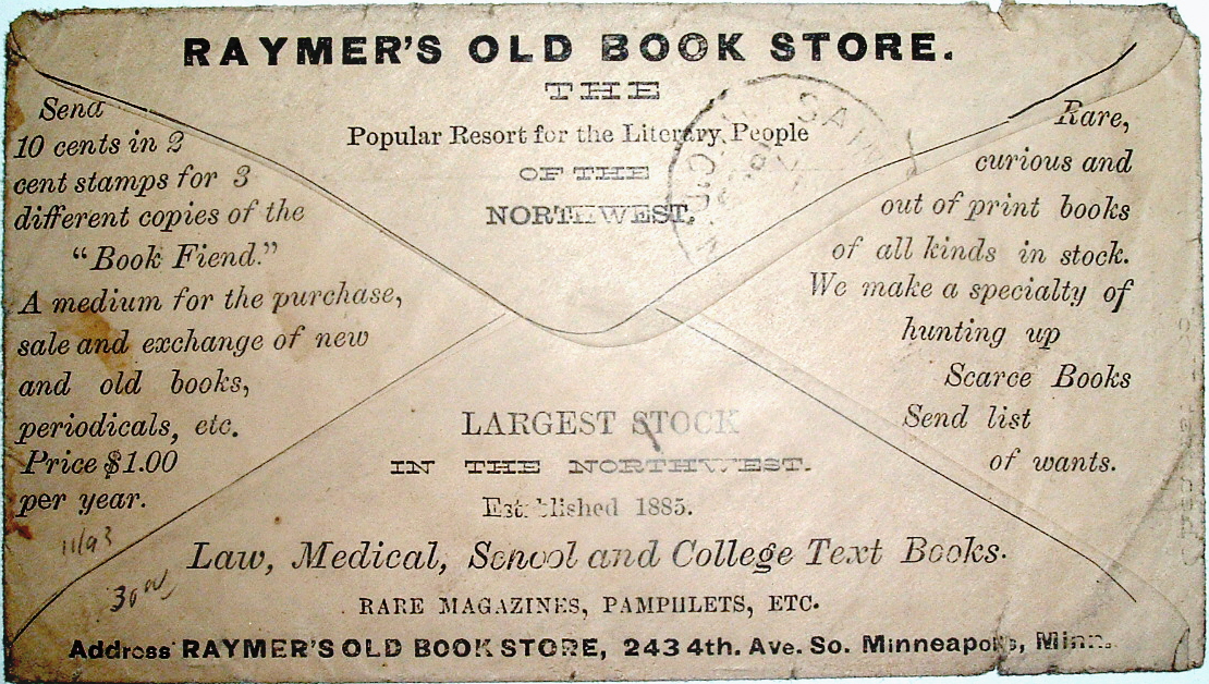Raymer's Old Book Store is really old