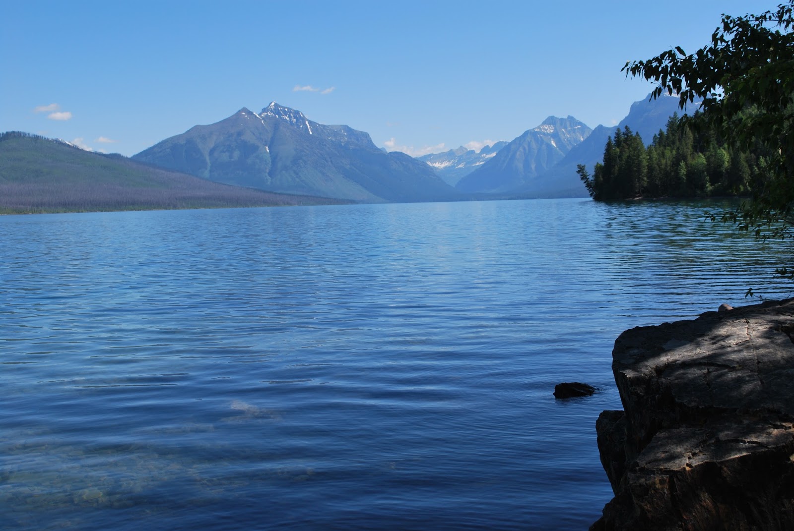 BLUE SKY AHEAD: West Glacier National Park