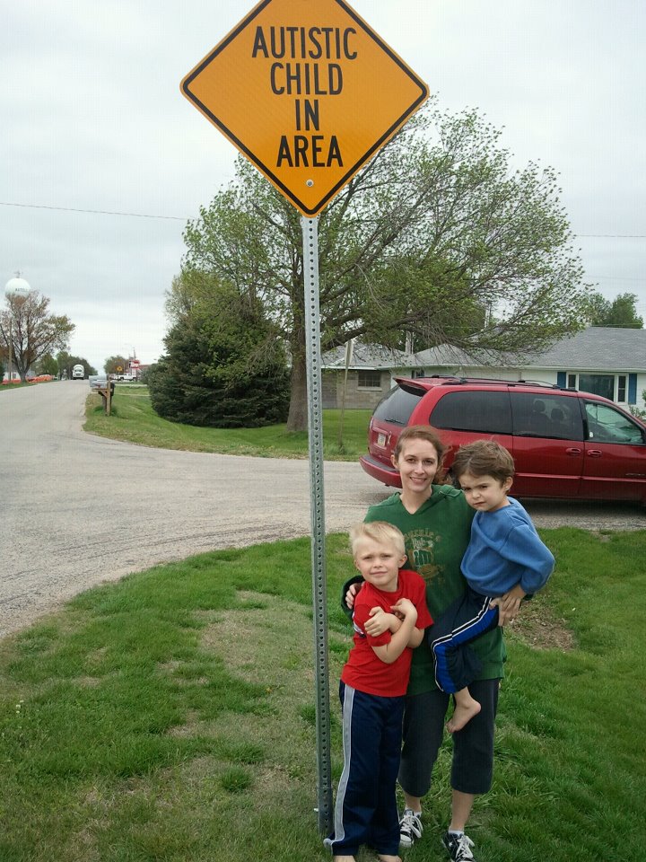 Autism Art Project: "Autistic Child in Area"