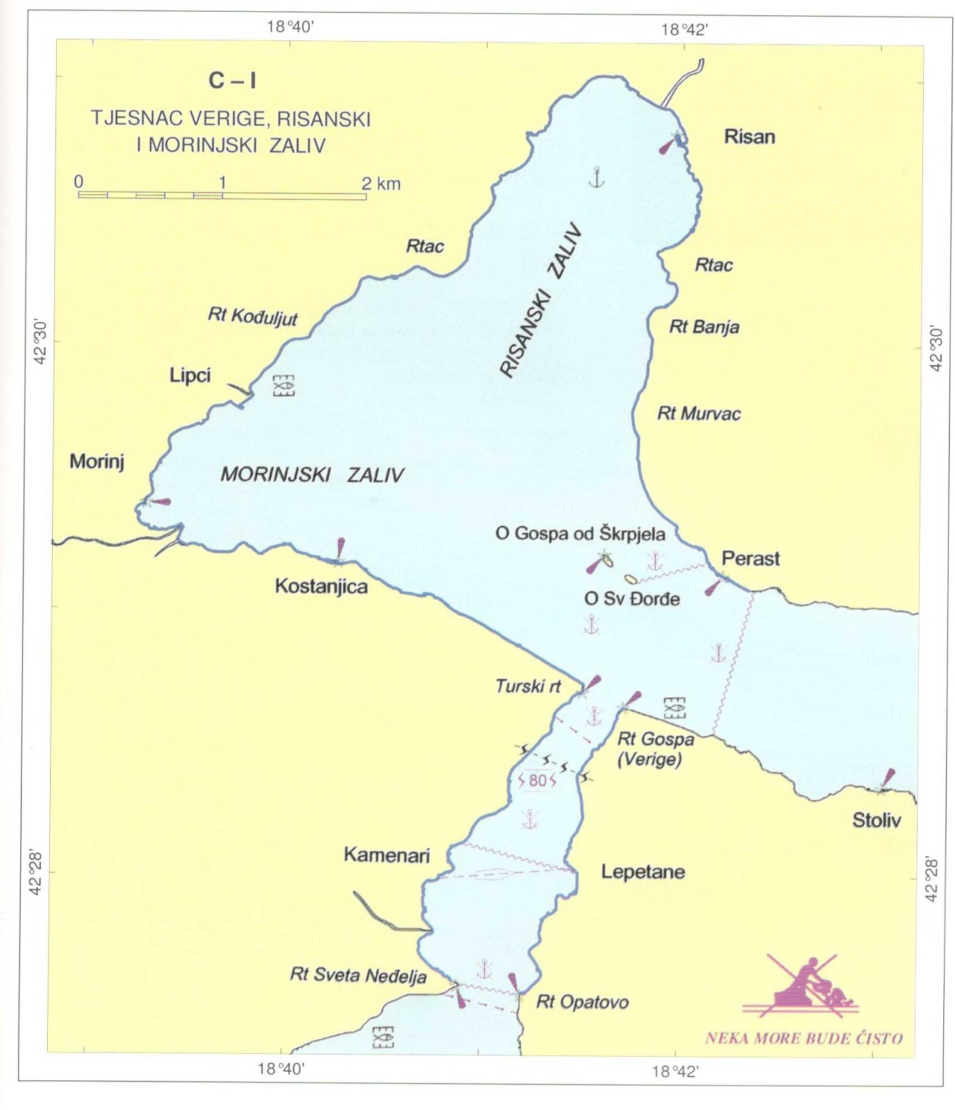 Yacht and Port Agent Montenegro: Anchorages in Montenegro