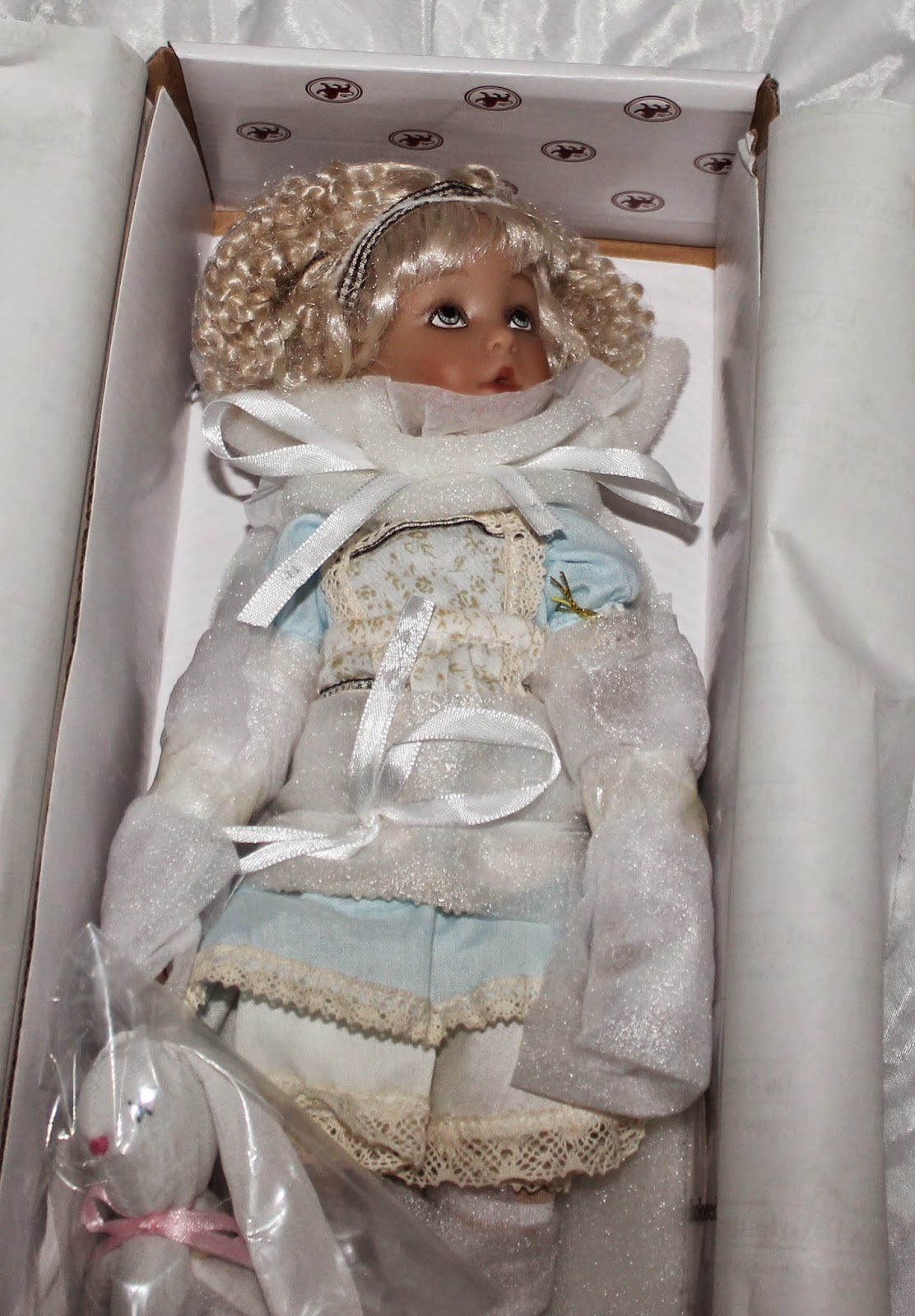 PLANET OF THE DOLLS: Review of Ashton Drake Alice in Wonderland Doll ...