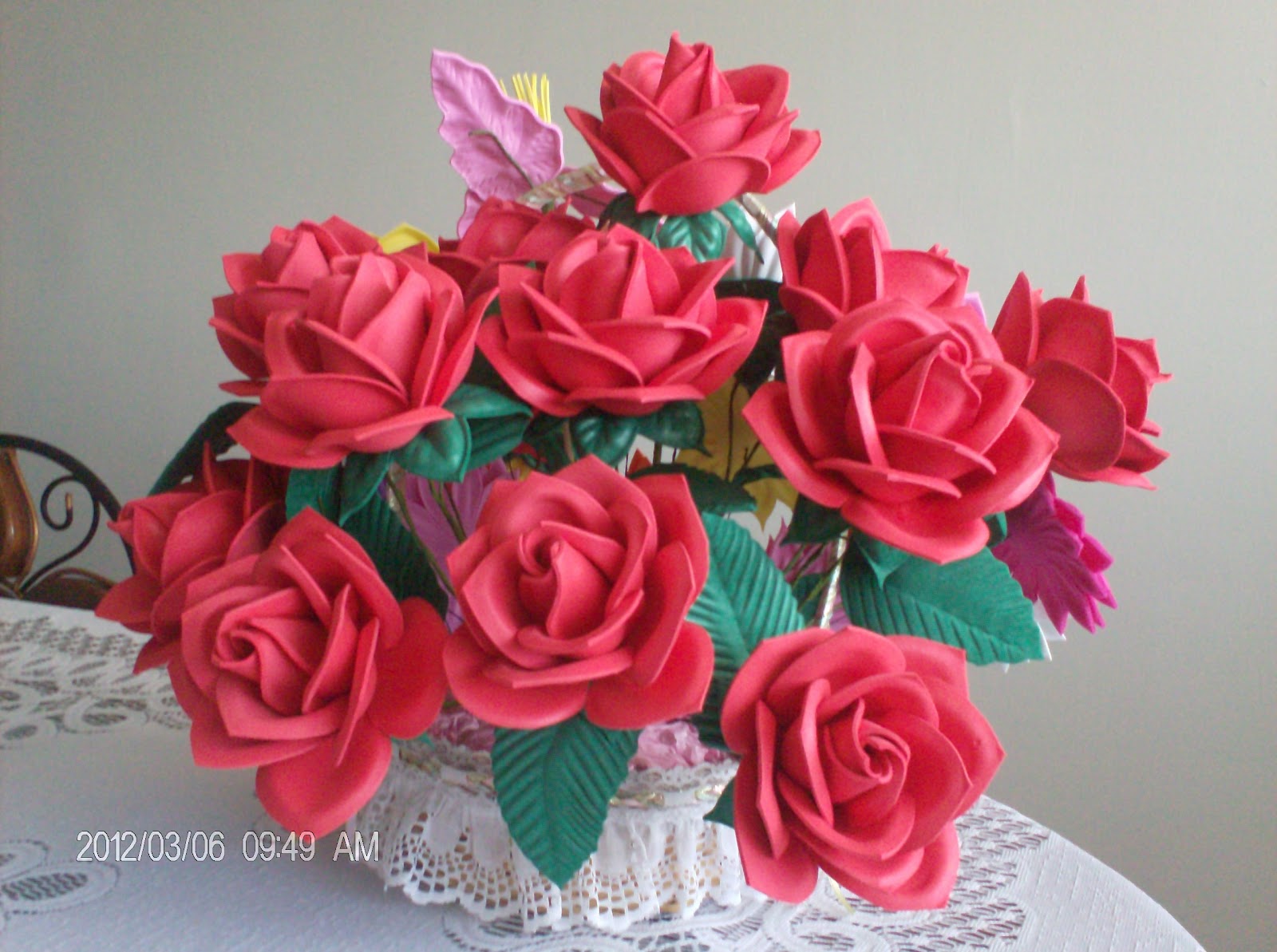 Foami y algo mas...(Venezuela): Flores de Foami