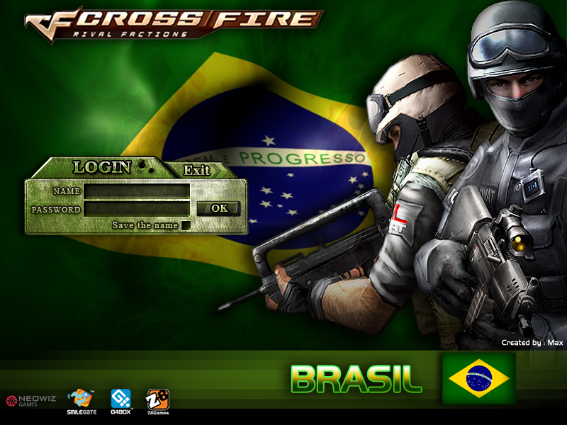 Cross Fire: Estilo de login