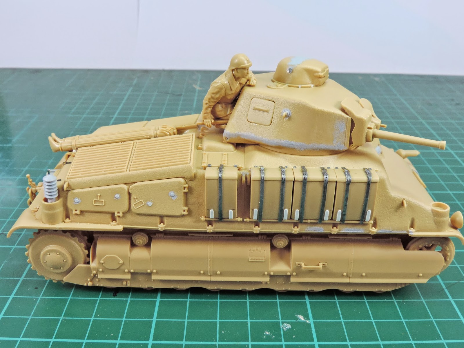 Pete's Model World : Tamiya Somua Construction Complete