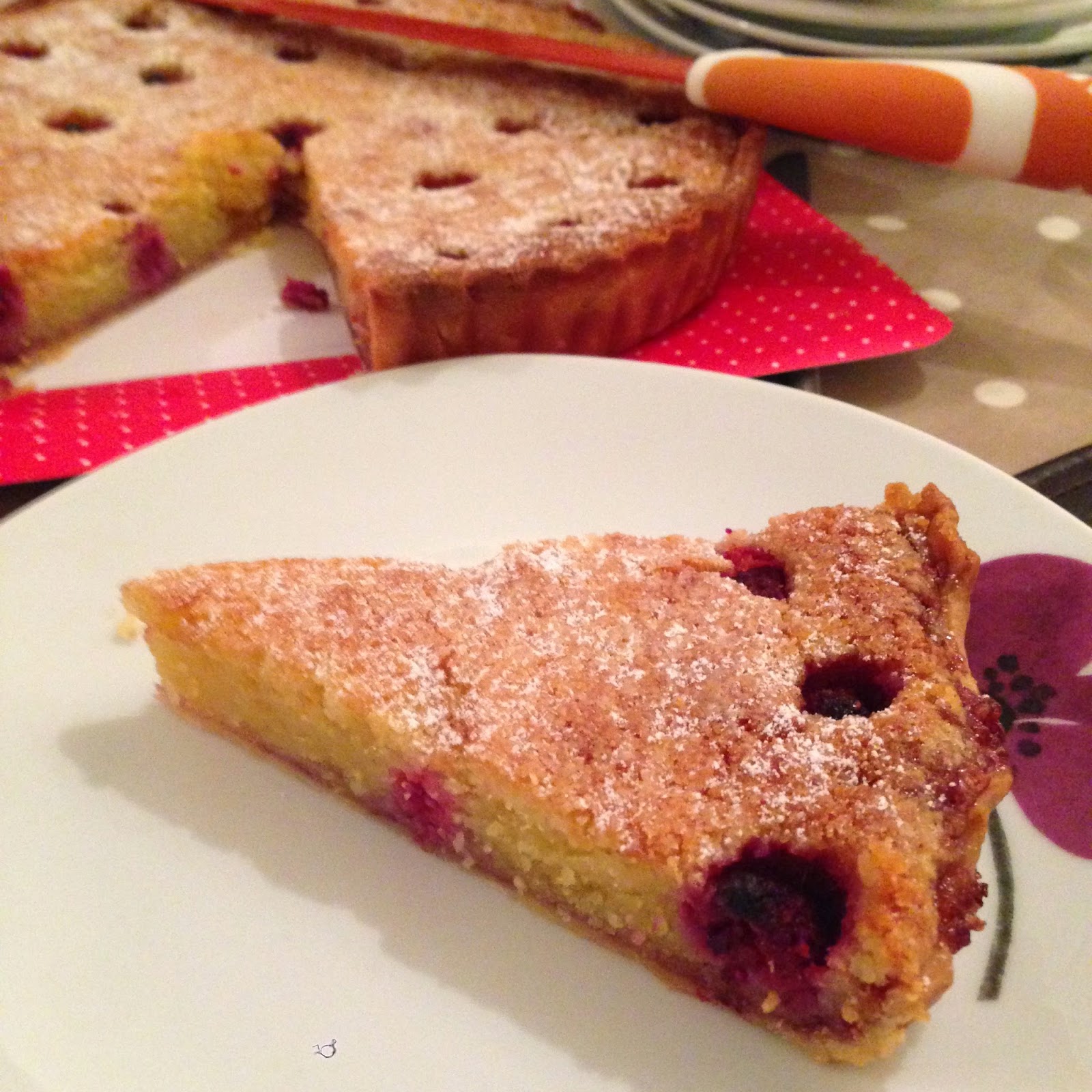 Babaduck: Raspberry Frangipane Tart