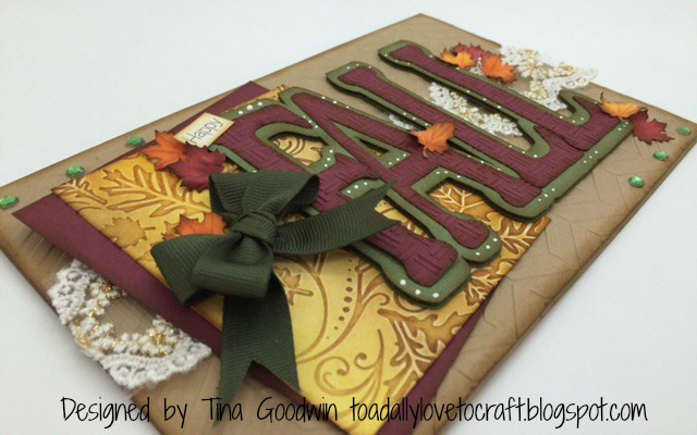 Toadally Love To Craft: Happy Fall Ya'll!