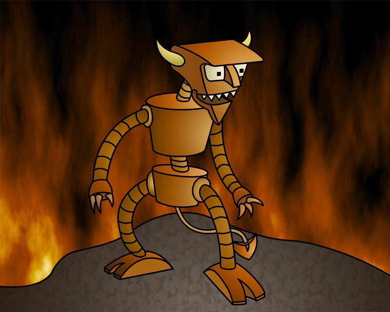 3D Animation - Bender and the Devil Robot: 3D Character – Character choices